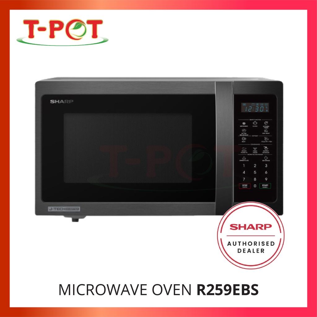 SHARP 23L Microwave Oven - R259EBS | Shopee Malaysia