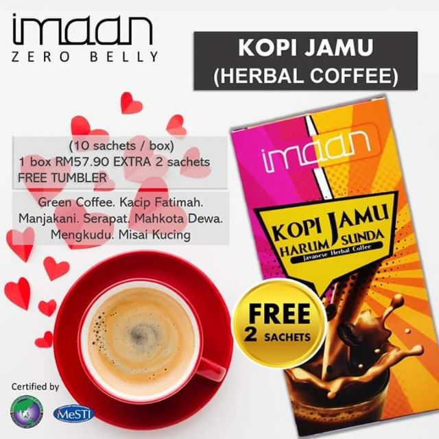 Kopi Jamu (Herbal Coffee) | Shopee Malaysia