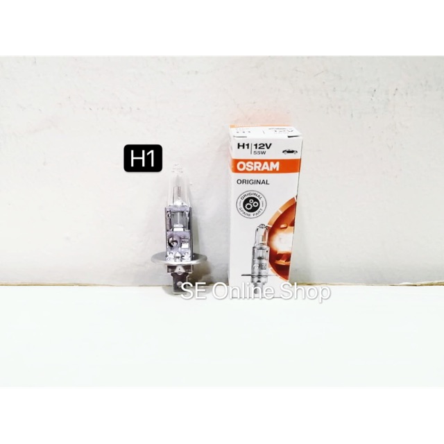 Original Osram H1 Halogen Buld Lampu Kereta H1 Lampu Besar | Shopee ...