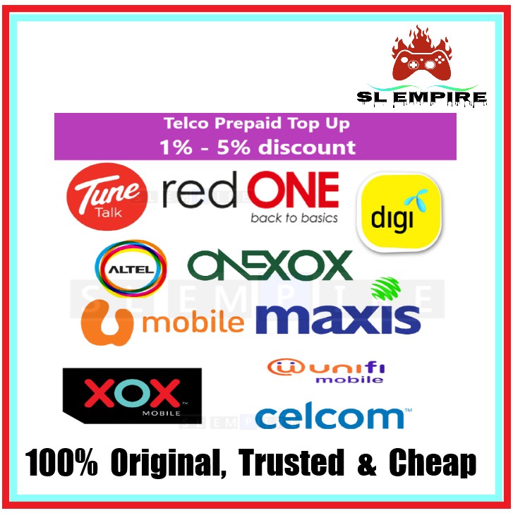 Celcom | Maxis | Digi | Umobile | XOX OneXOX | TuneTalk | ALTEL ...