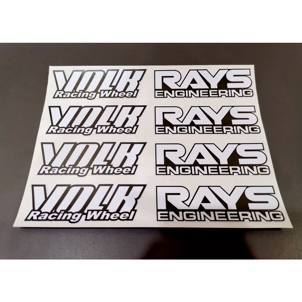 Sticker Volk Racing Te37 STICKER ORI/Rim Sticker Rays Volk Racing Te37 ...