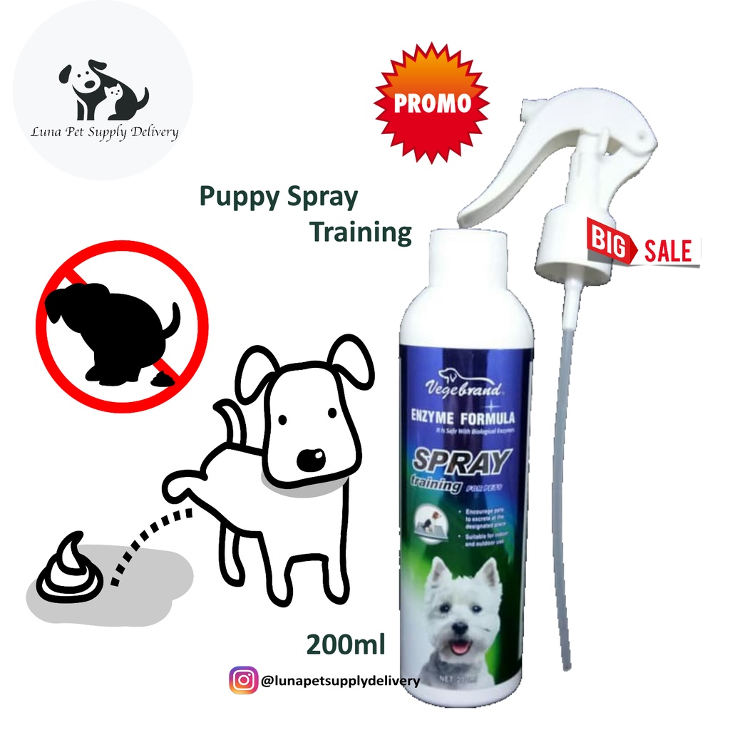 Puppy Defecation Training Spray Dog Trainer Pup Pee Pee Doggie Not ...