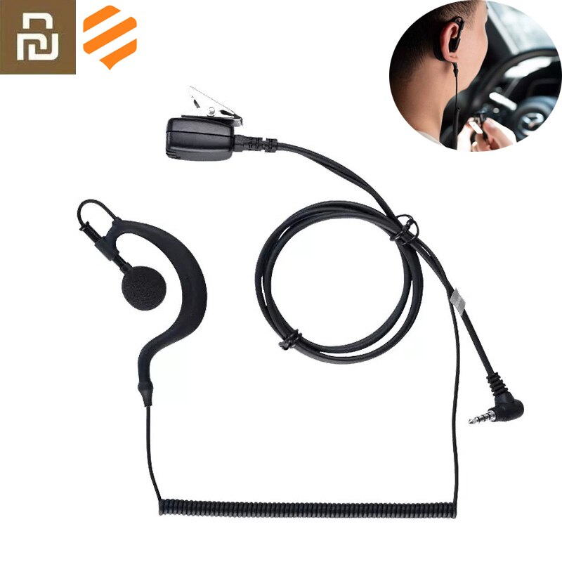 Xiaomi Beebest Walkie-Talkie Earphone H1 3MM Single Earpiece Ear-hook ...