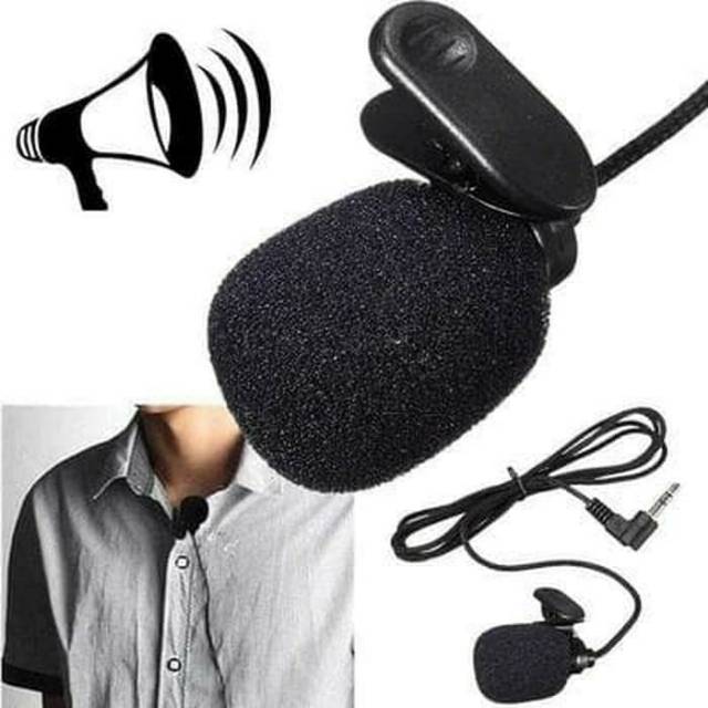 Pay On The Spot!!! 3.5mm Microphone With Clip On Youtuber | Shopee Malaysia