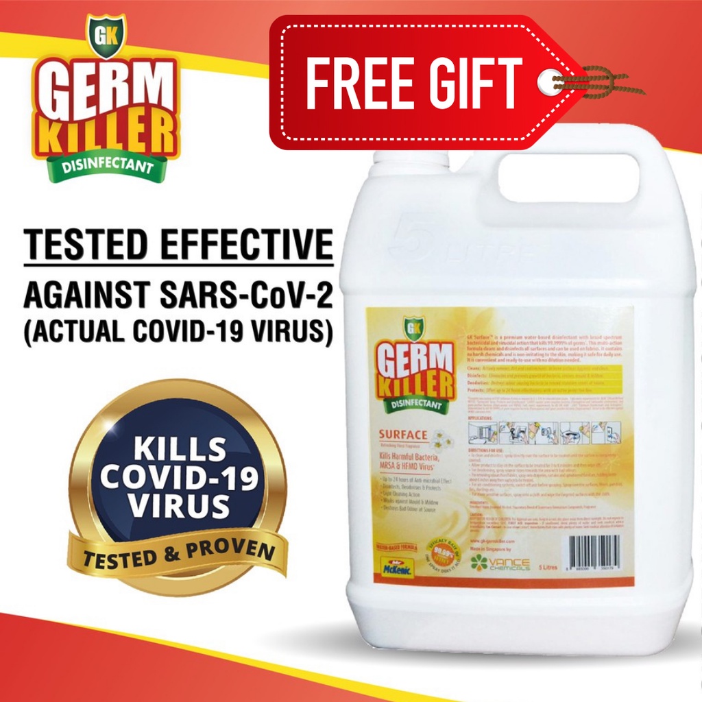 Germ Killer Surface Disinfectant 5L | Shopee Malaysia
