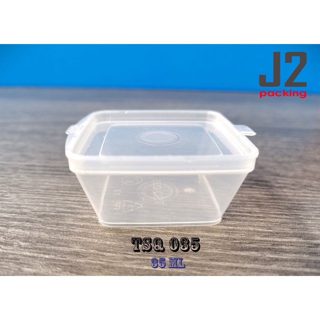 Plastic Sauce Container with Lid / Mini Square Sauce Container 25ml ...