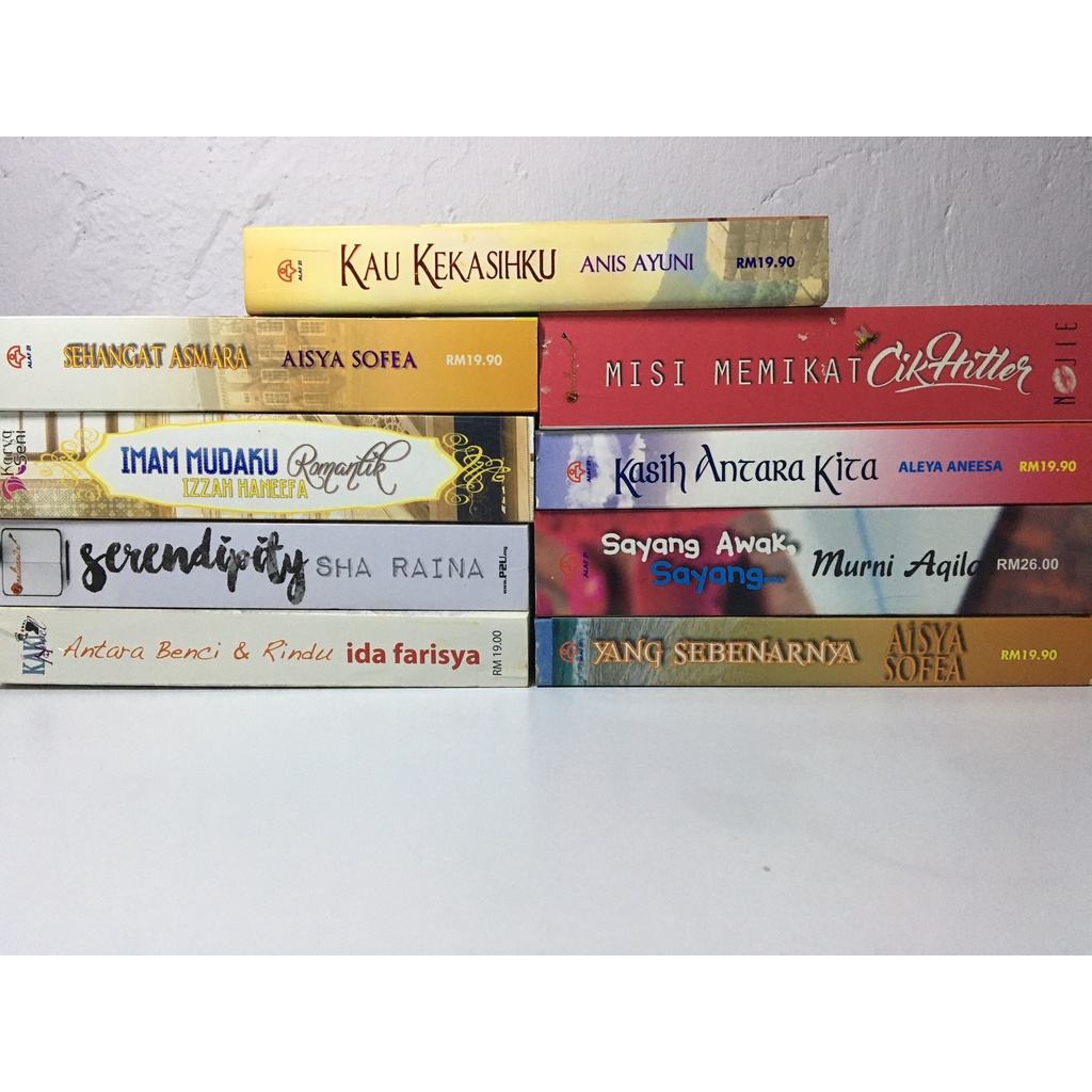 !!Like New!! Preloved Novel Melayu Alaf21, Penulisan2u & Karangkraf ...