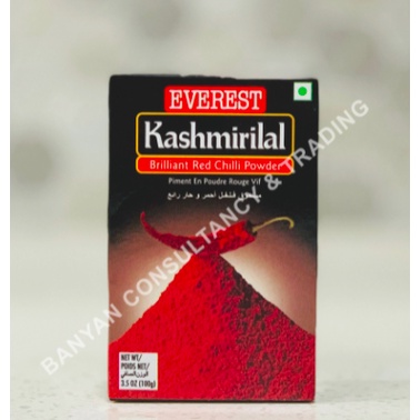 EVEREST Kashmirilal Brilliant Red Chilli Powder / Kashmiri Chilli ...