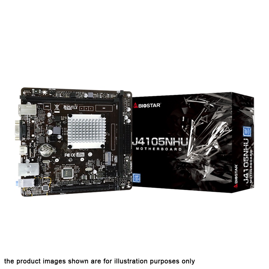 BIOSTAR J4105NHU CPU Onboard Intel Celeron J4105 DDR4 M.2 VGA HDMI Mini ...