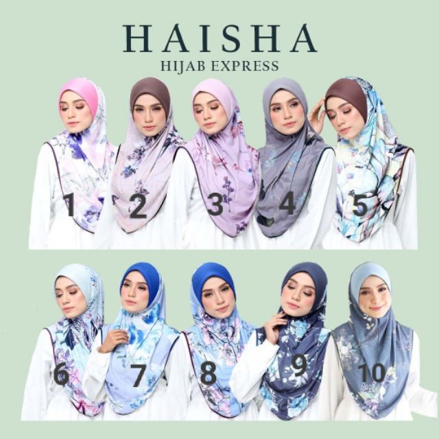 HAISHA HIJAB EXPRESS | Shopee Malaysia