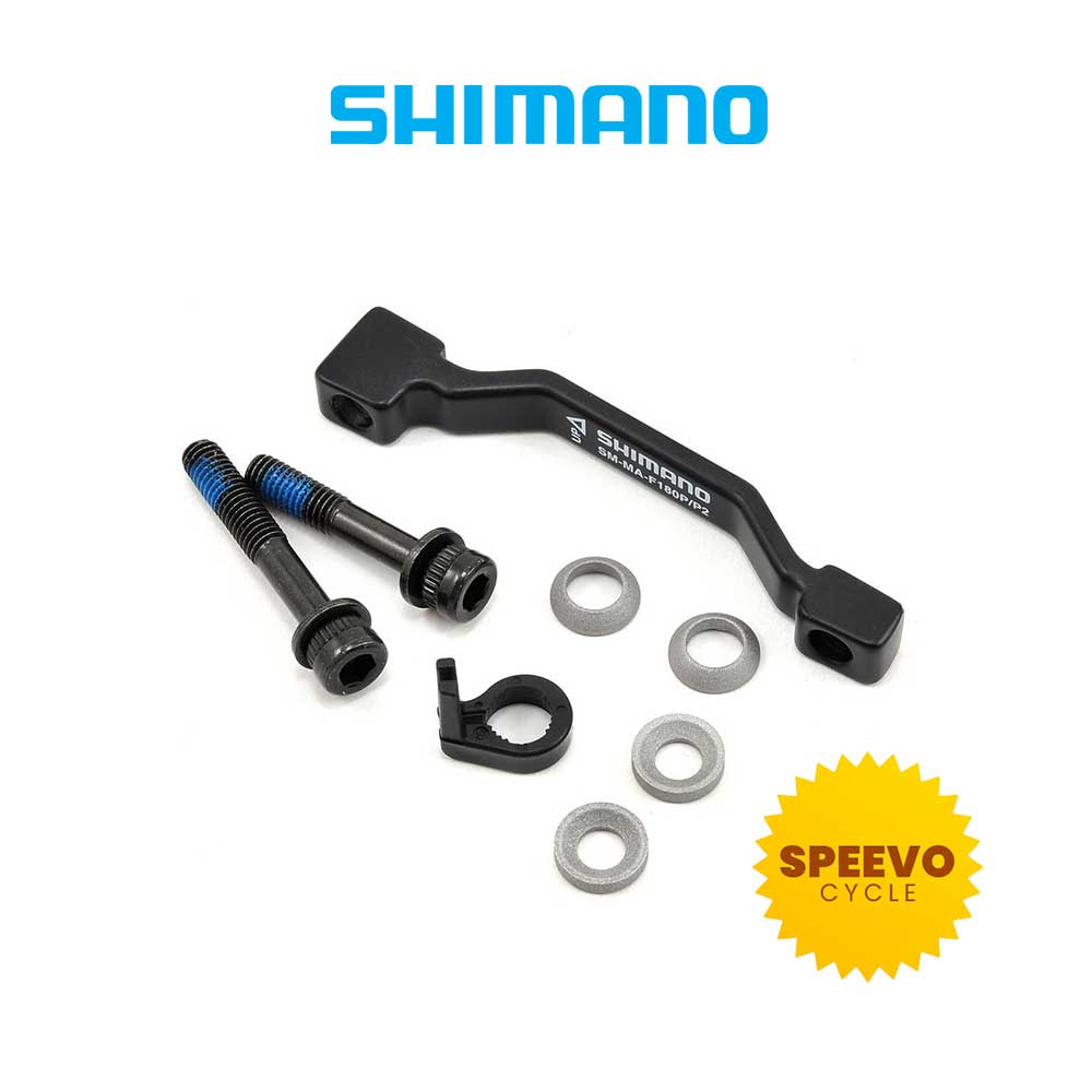 SHIMANO FRONT DISC BRAKE MOUNT ADAPTER ADAPTOR (FOR 180 ROTOR) | Shopee ...