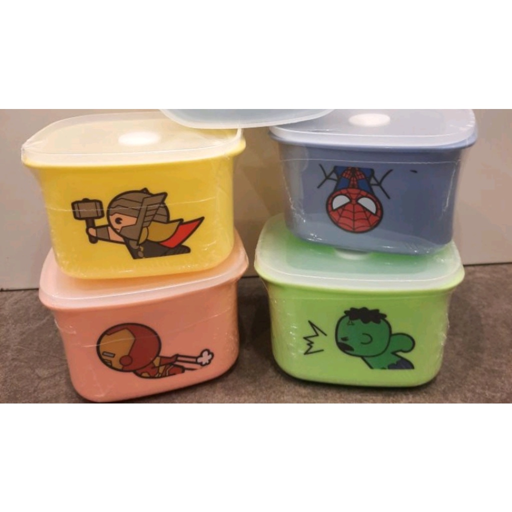 Miniso Marvel lunch box / Marvel Food Container / lunch box | Shopee ...