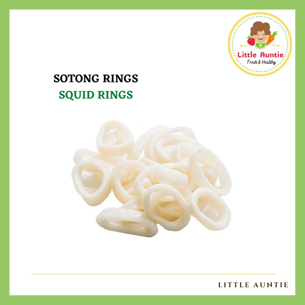 Sotong Rings 鱿鱼圈 Squid Rings 1kg+/- | Shopee Malaysia