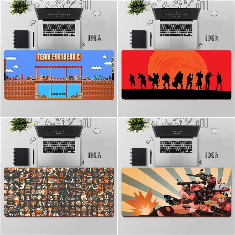 Team Fortress 2 Laptop Gaming Mouse Pad Large Mouse Pad Keyboards Mat ...