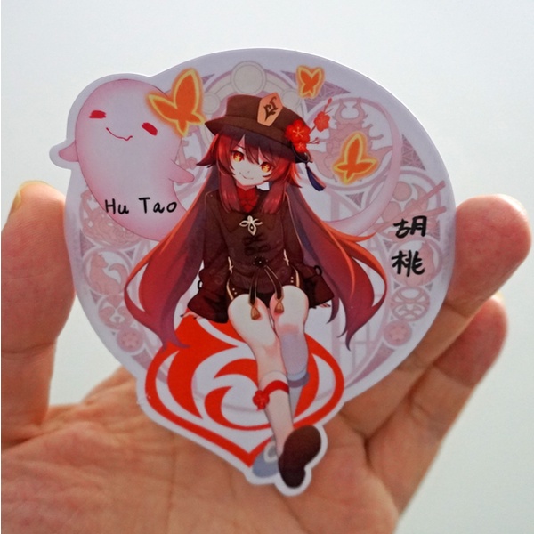 Genshin impact Sticker ⭐ Premium Quality Vinyl Sticker ⭐ Waterproof ⭐ ...