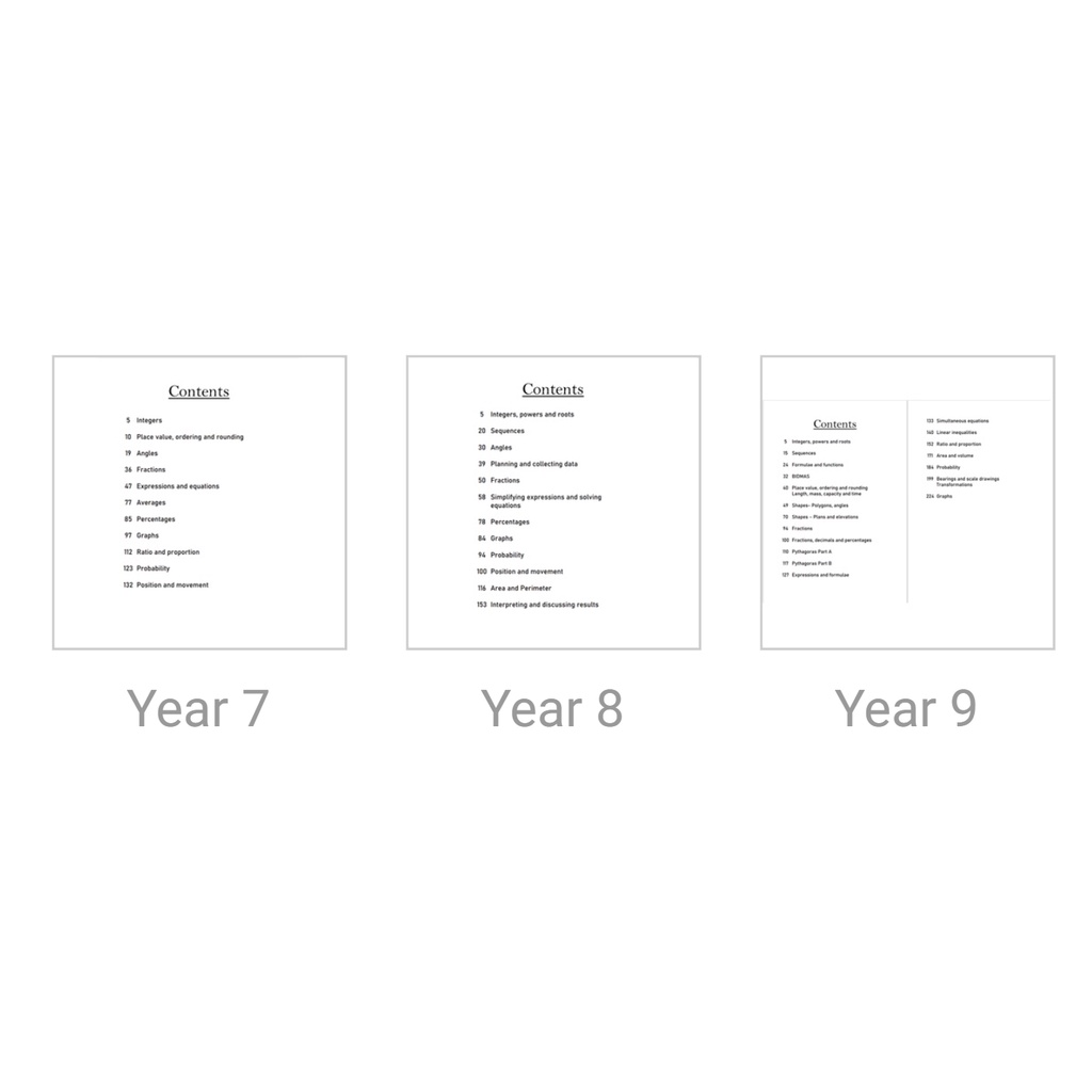 Cambridge KS3 Year 7,8,9 Mathematics Workbook (With solutions) | Shopee ...