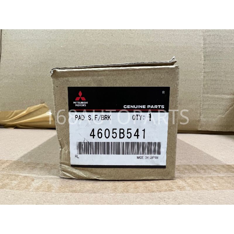 Original Mitsubishi Front Brake Pad 4605B541 New Triton 2019+ | Shopee ...