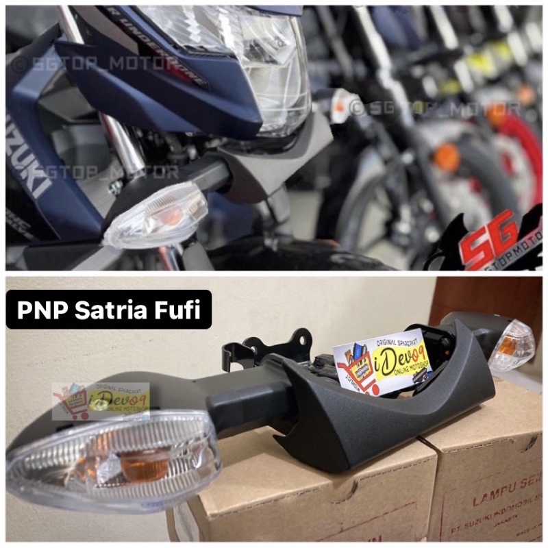Bracket Comp Front Turn Signal Turn Signal Light Holder Satria Fu Fi ...