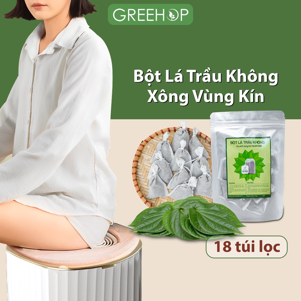 Betel powder for steaming private areas, filter bag form helps clean ...