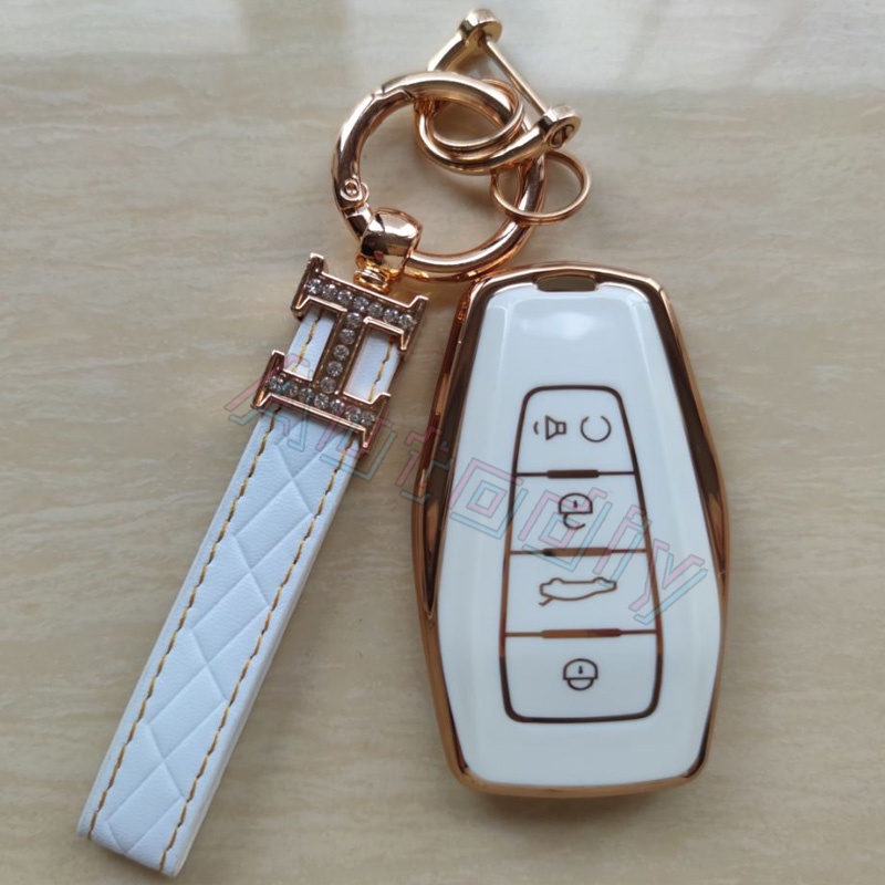 Car Key Cover Case Casing Sarung Kunci Kereta Proton X50 Key Protection ...