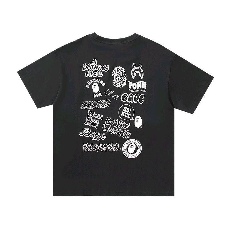 Aape Bape A bathing ape T-shirt tshirt tee Kemeja Baju Lelaki Japan ...