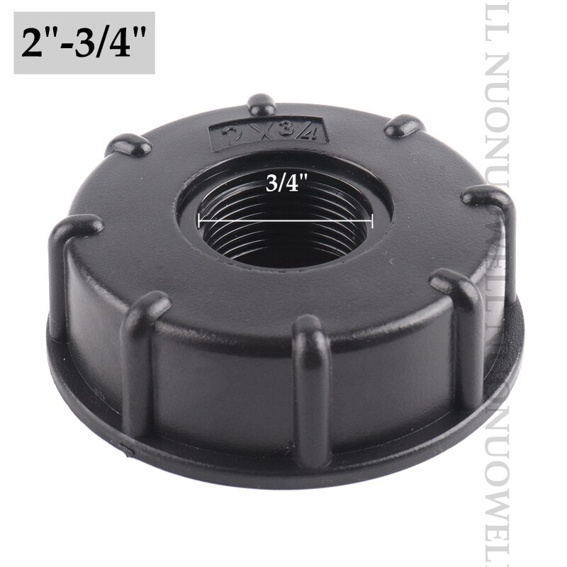 1pc 2" Female to Female/Male Thread IBC Tank Adapter Water Tap ...