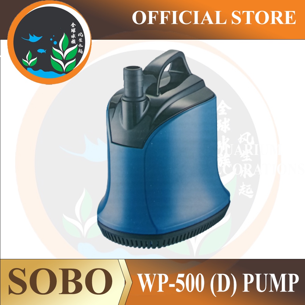 SOBO WP 500D Aquarium Submersible Water Pump | Shopee Malaysia