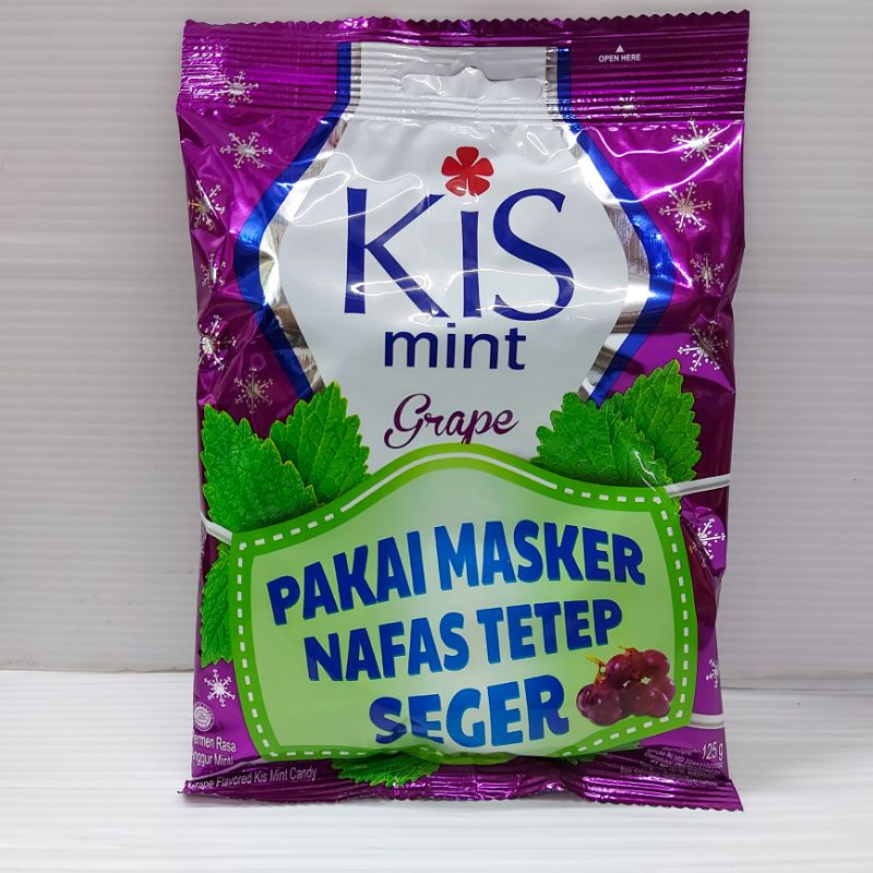 Permen Kis candy mint Kiss sac 125gr isi 50 butir | Shopee Malaysia