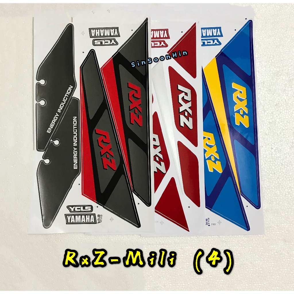 Yamaha RXZ (4) Body Sticker / Stripe | Shopee Malaysia