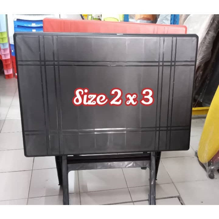 3 X 3 PLASTIC TABLE C/W PLASTIC TABLE LEG / MEJA PLASTIK | Shopee Malaysia