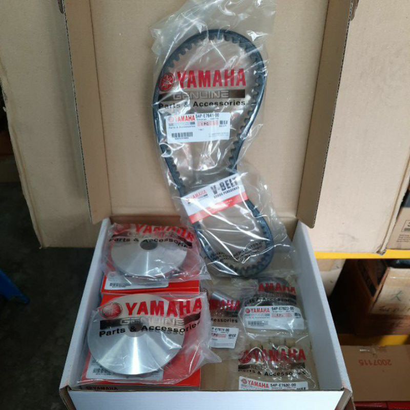 FRONT PULLEY SET YAMAHA EGO EGOS NOUVOLC EGOLC EGOS-FI | Shopee Malaysia
