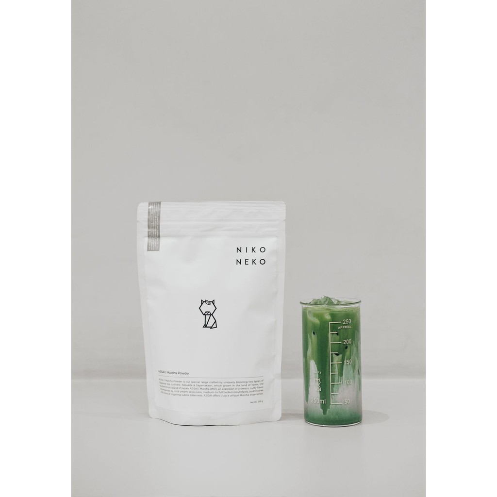 Niko Neko - AJISAI / Matcha Powder - 200g | Shopee Malaysia