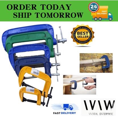 G Word Clip 2/ 3/ 4/ 5/ 6/ 8 Woodworking Fixed Clamp Type c Clamp Forg ...
