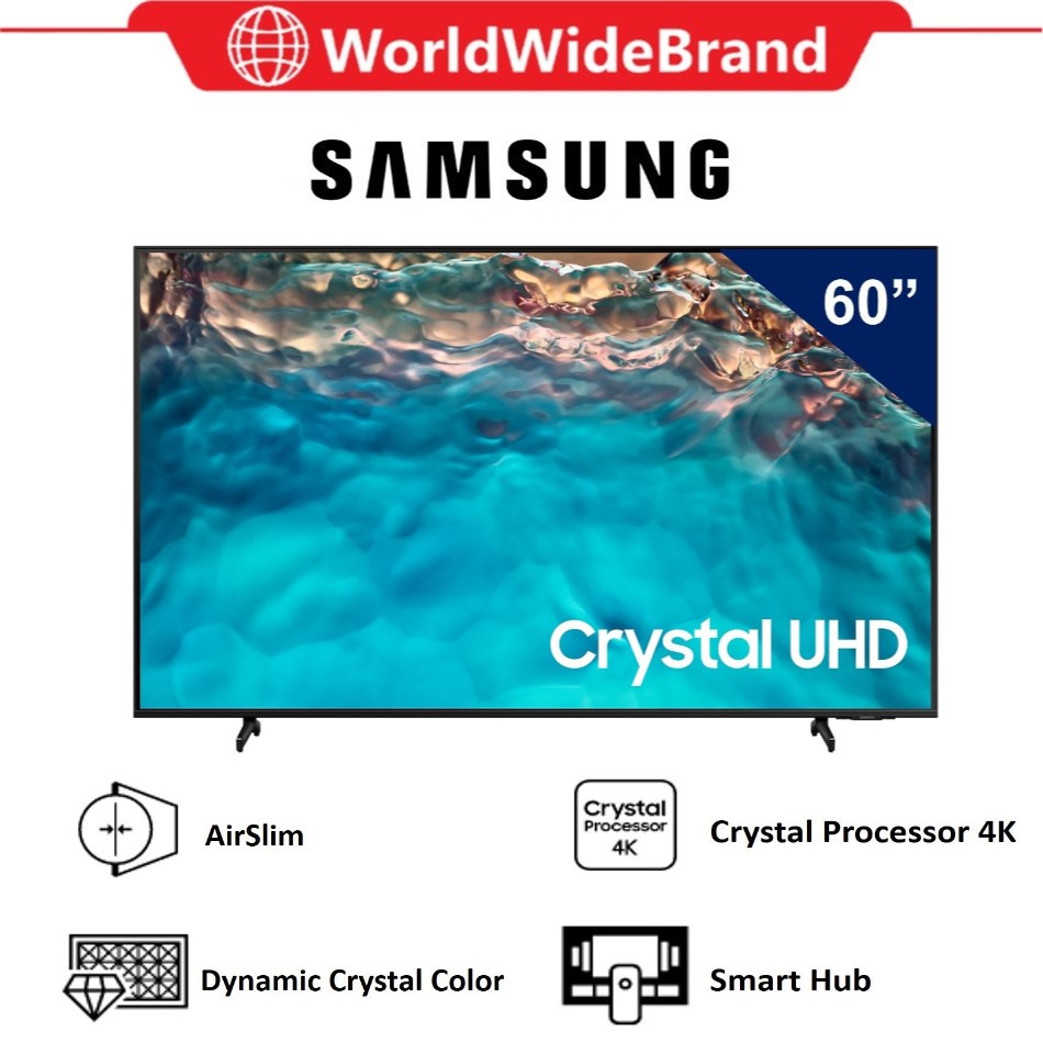 SAMSUNG UA60BU8000KXXM 60" UHD 4K SMART TV UA60BU8000 / 60BU8000KX ...
