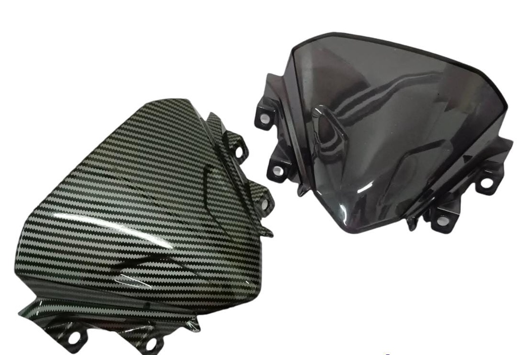 HONDA RSX RS-X150 COWLING VISOR LONG / WINDSHIELD TRANSPARENT BLACK ...