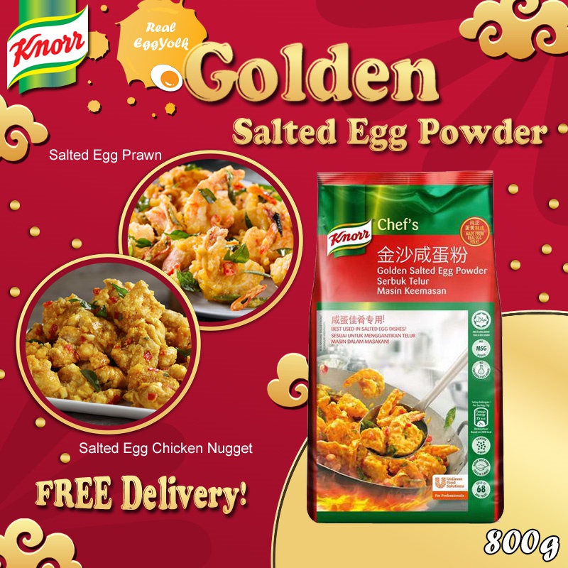 Knorr Golden Salted Egg Powder 800g | Shopee Malaysia