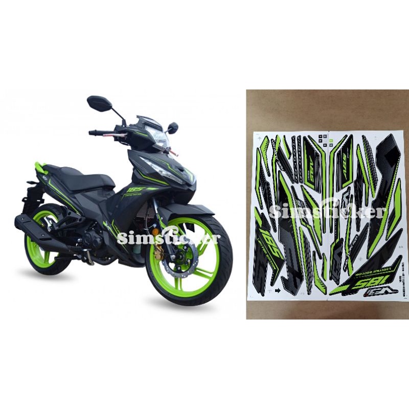 SYM VF3I 185 LIMITED EDITION BODY STICKER | Shopee Malaysia