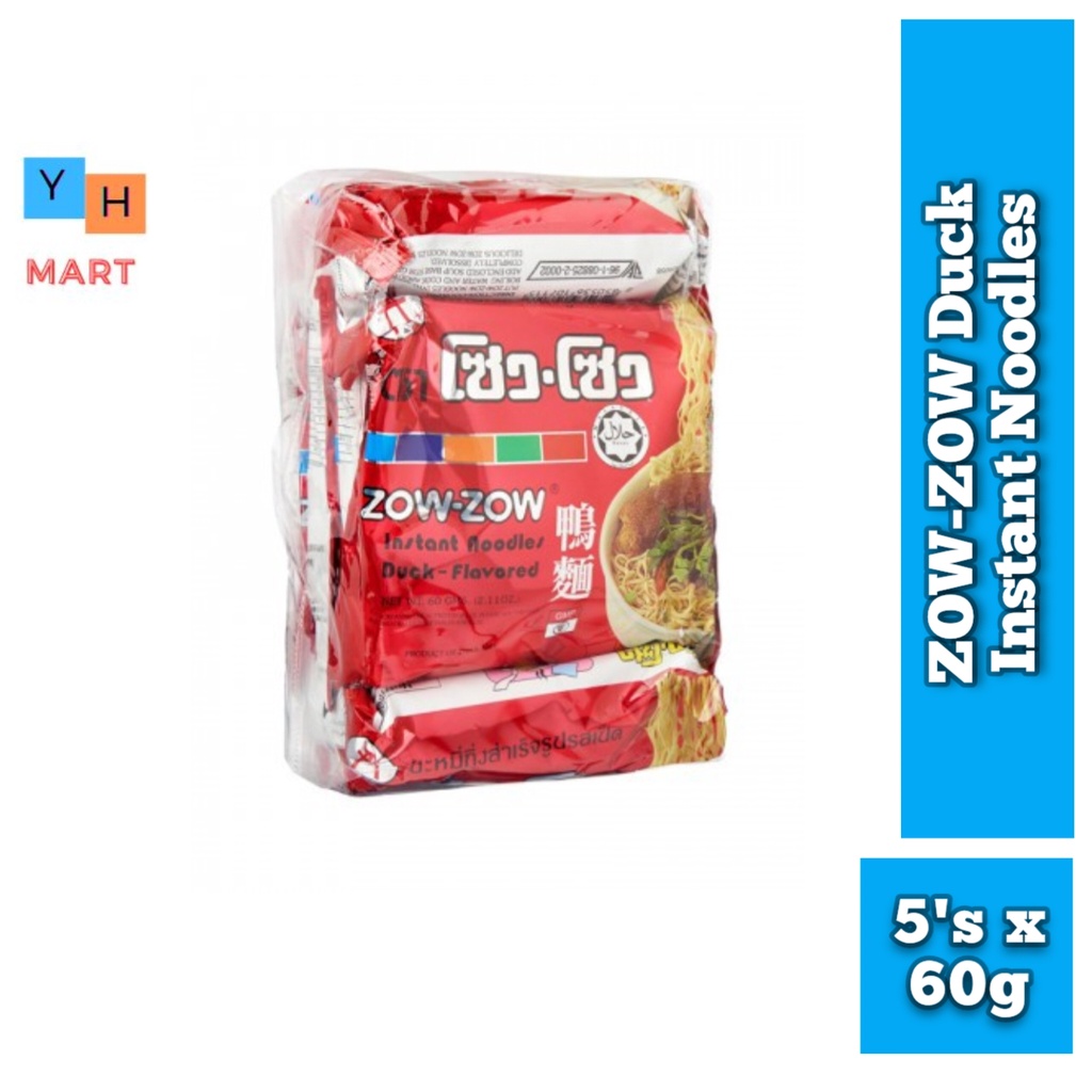 ZOW-ZOW Instant Noodles Duck Flavor 泰国鸭面 [ 5 x 60G ] | Shopee Malaysia
