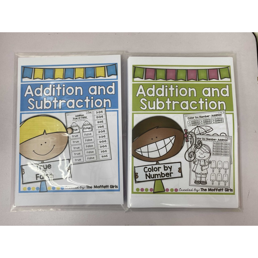 [Work Sheet] Addition and Subtraction (Mastering Math Facts) THE BUNDLE ...