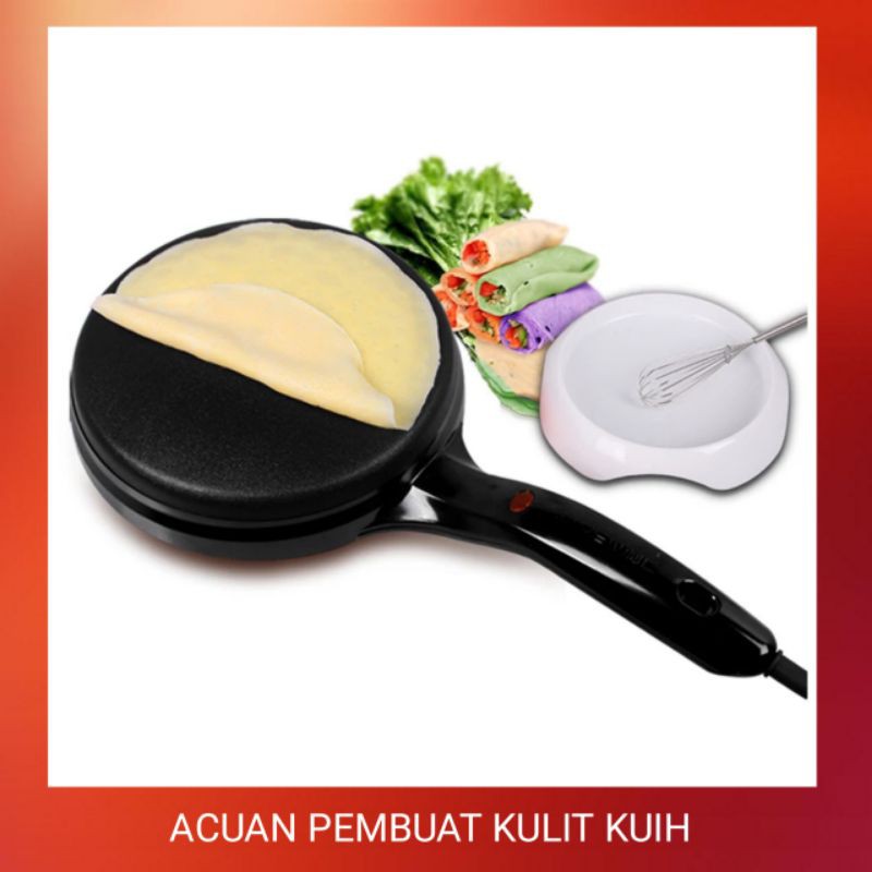 ACUAN KULIT KUIH/Electric Crepe Pizza Pancake Spring Roll Roti Jala ...