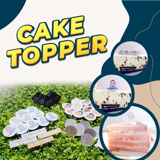 [HARGA KILANG] KEK TOPPER/ CAKE TOPPER/ KAD KEK/ KAD DECOR/ KAD CARD ...