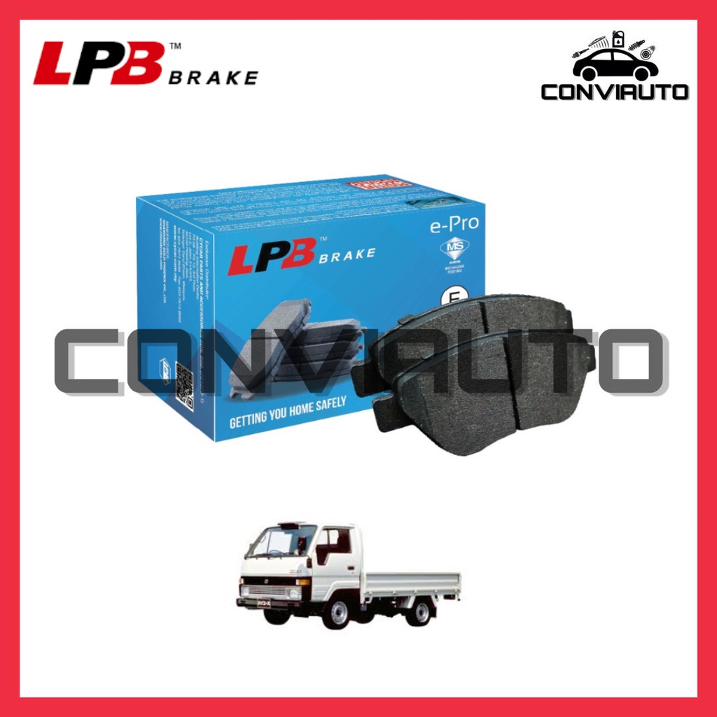 TOYOTA HIACE LH80 2.4 1984-1995 FRONT LPB DISC BRAKE PAD (A00781 ...