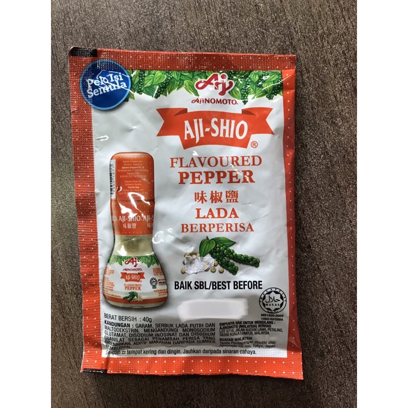 Aji-shio Lada Putih 40g | Shopee Malaysia