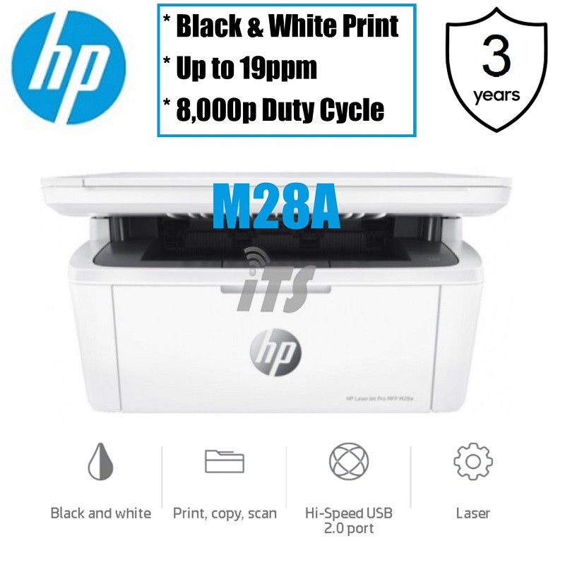 HP LaserJet Pro MFP M28A Printer | Shopee Malaysia