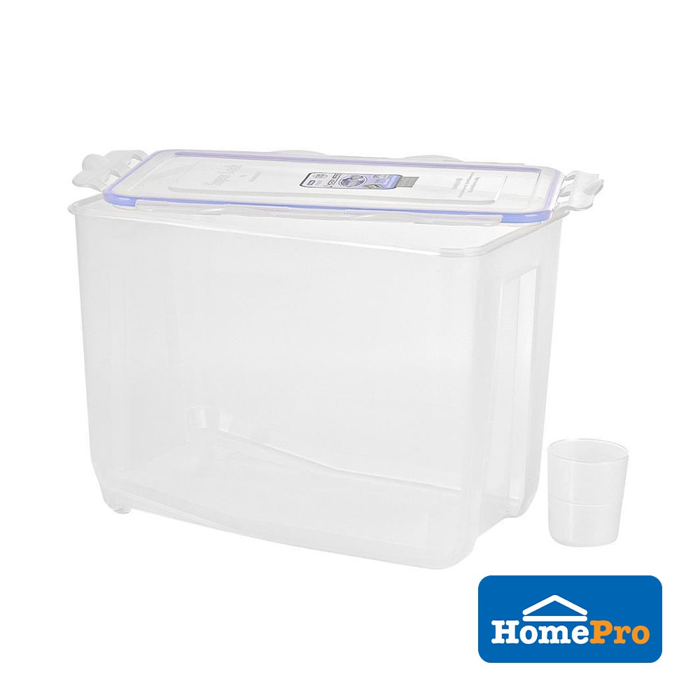 MICRON Plastic Rice Container 6041 W36.5xD24xH26.5 Cm 10KG Blue ...