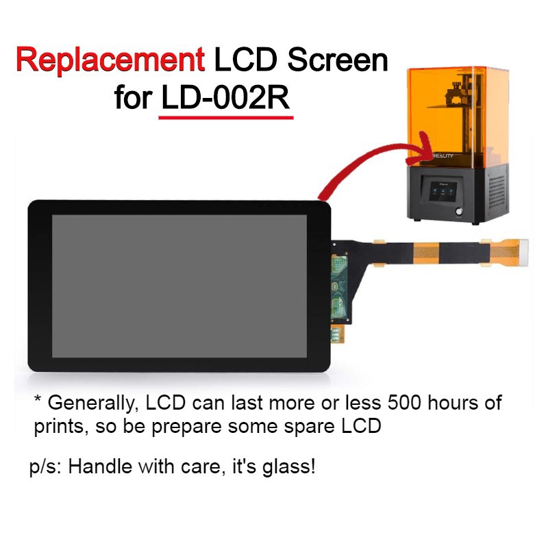 LCD Replacement Screen for LD-002R Resin 3D Printer | Shopee Malaysia