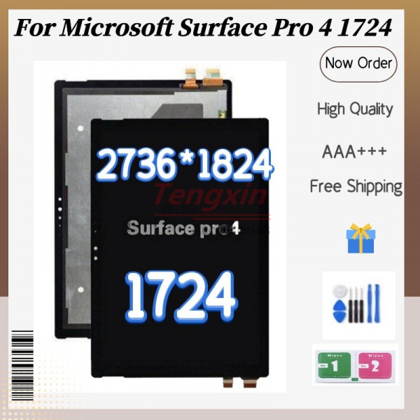 Original Display Replacement for Microsoft Surface Pro 4 1724 LCD ...