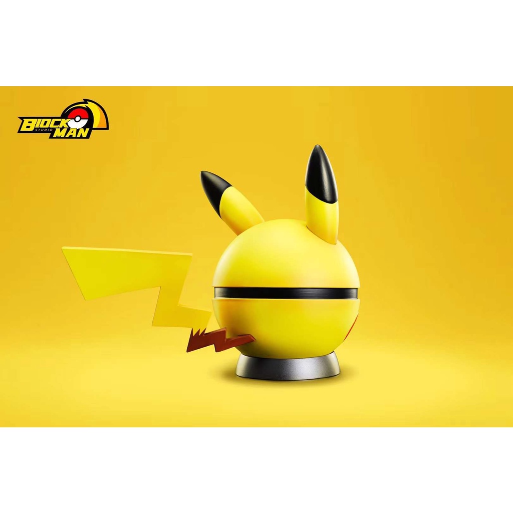 Block Man Studio - Pokemon Pokeball Series 001 - Pikachu Ball Pokemon ...