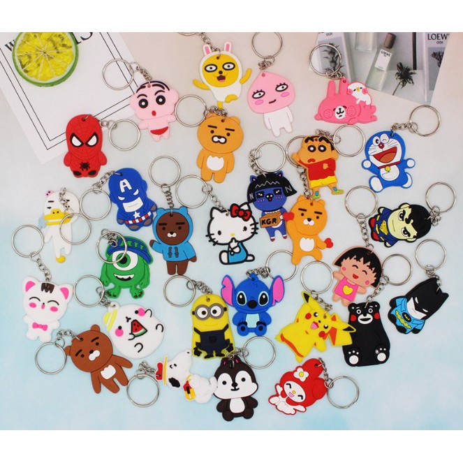 🔥Ready Stock🔥Key Ring Cartoon Keychain | Shopee Malaysia