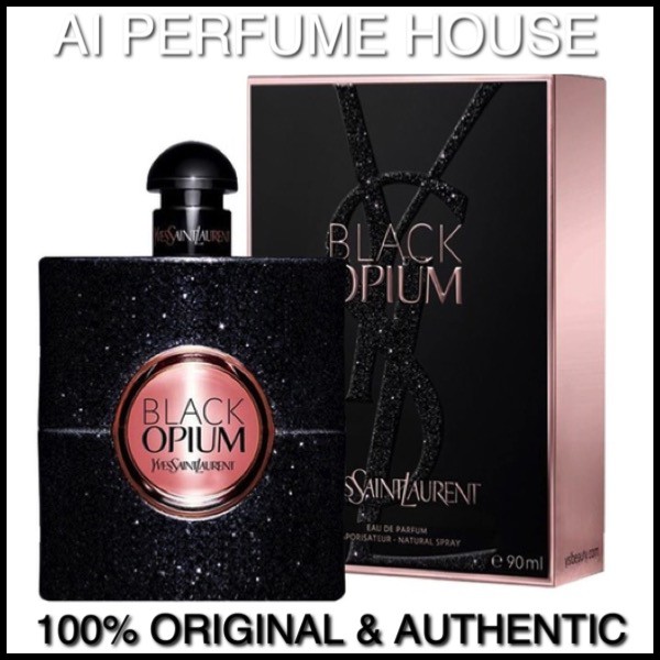 Original Perfume Ysl Black Opium By Yves Saint Laurent 90ml Edp Shopee Malaysia